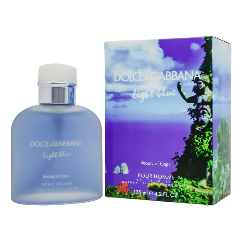 Купить Dolce And Gabbana Light Blue Beauty Of Capri Pour Homme Edt